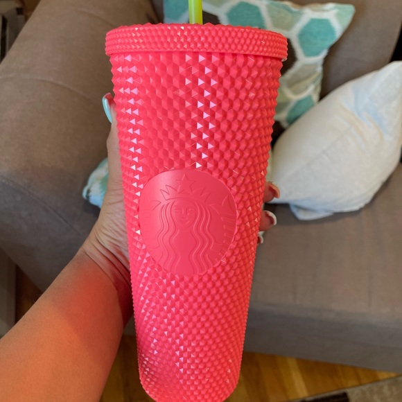 Starbucks | Accessories | Starbucks Tumbler Dragonfruit Pink Rivet ...